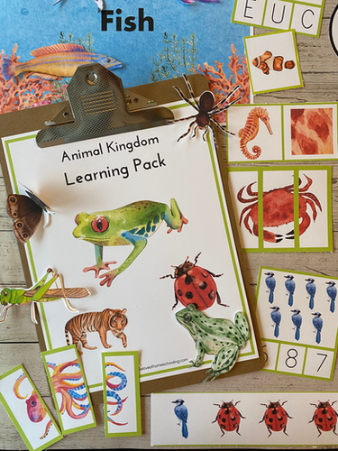 Animal Kingdom Learning Pack | FTL of Homeschooling