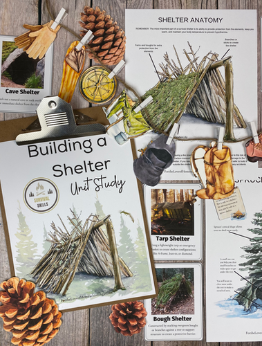 Survival Skills: Shelter Building | FTL of Homeschooling