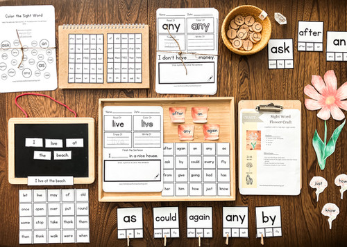 1st Grade Dolch Sight Word Pack | FTL of Homeschooling