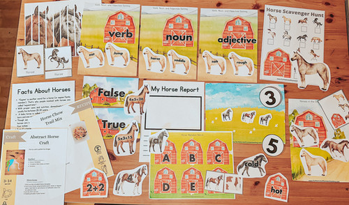 Horse Learning Pack | FTL of Homeschooling