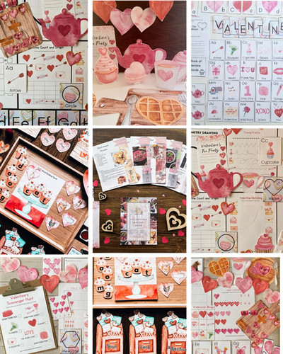 Valentine Mini Bundle | FTL of Homeschooling