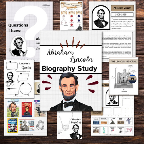 Abraham Lincoln Biography Unit | FTL of Homeschooling
