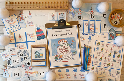 The Biggest Snowman Ever Book Pack | FTL of Homeschooling