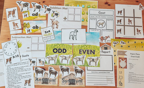 Goat Learning Pack | FTL of Homeschooling