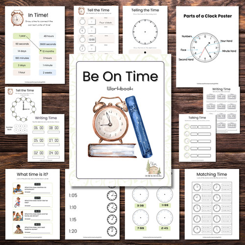 Be on Time Workbook | FTL of Homeschooling