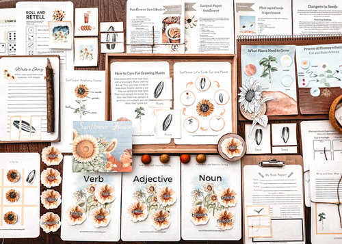 Sunflower House Book Companion | FTL of Homeschooling