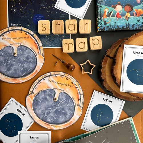 Mapping the Night Sky & Constellation Wheel | FTL of Homeschooling