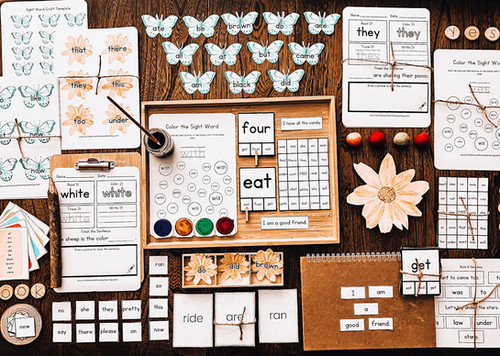 Kindergarten Dolch Sight Word Pack | FTL of Homeschooling