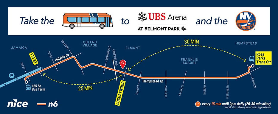 Getting To UBS Arena | tri-stateevents