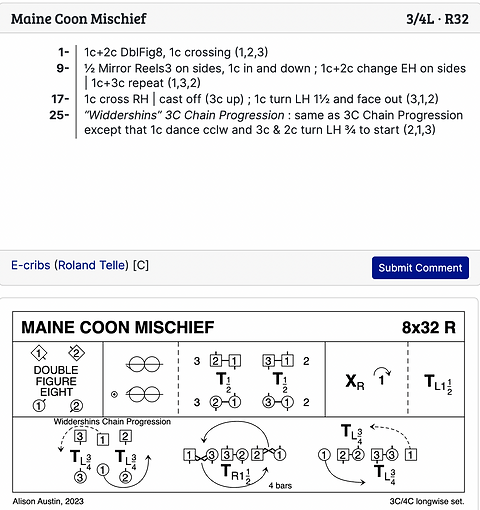 Maine Coon Mischief - Scottish Country Dance of the Day