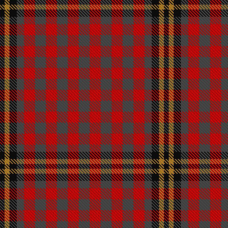 Red Red Rose - Curious and Unusual Tartans