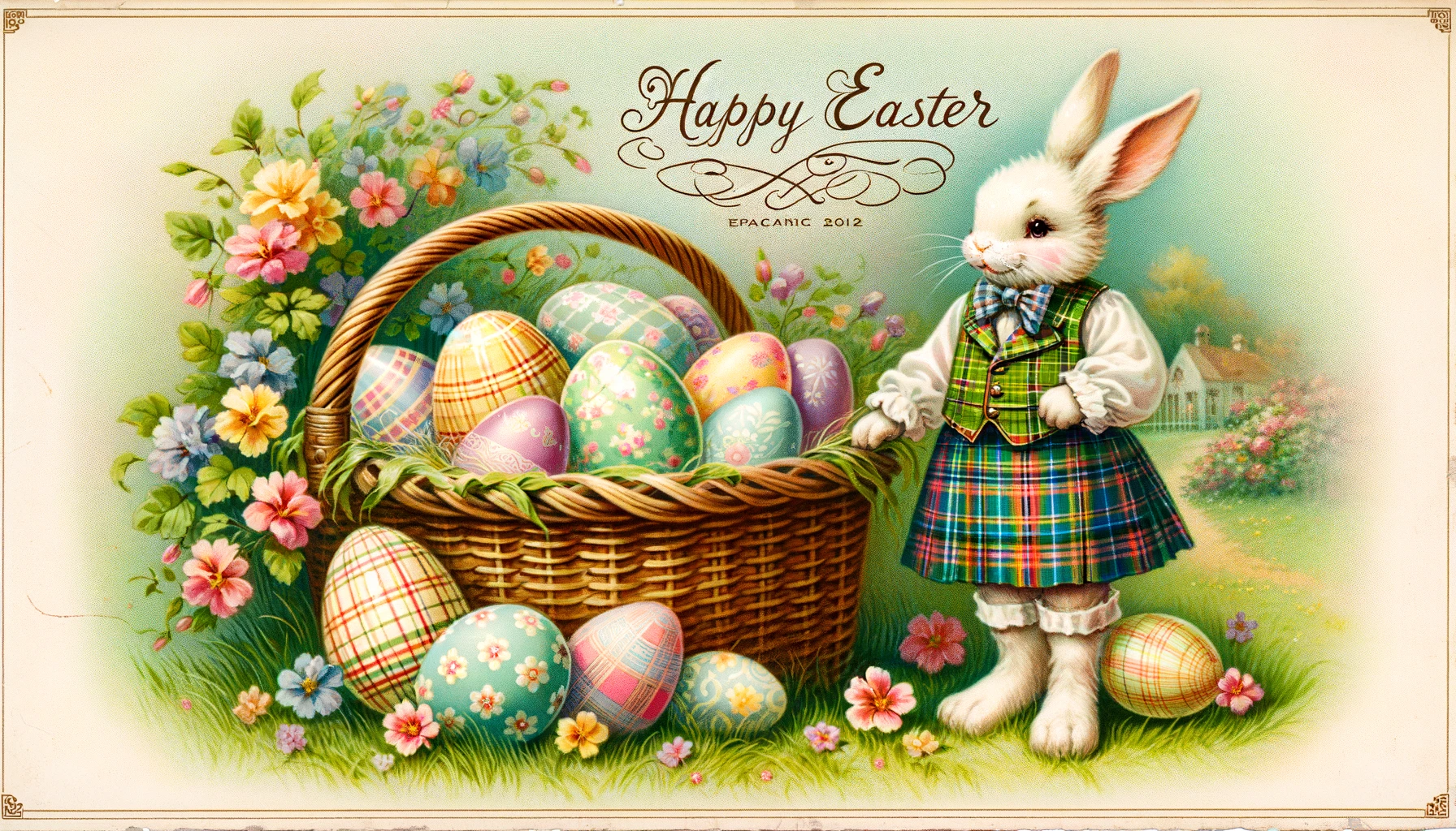 Scottish Country Dance Theme Program - Easter