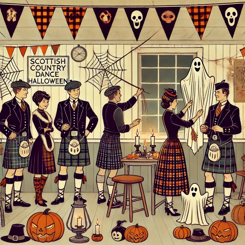 October's Party Reel - Scottish Country Dance of the Day