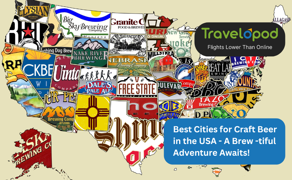 Portland Breweries Map