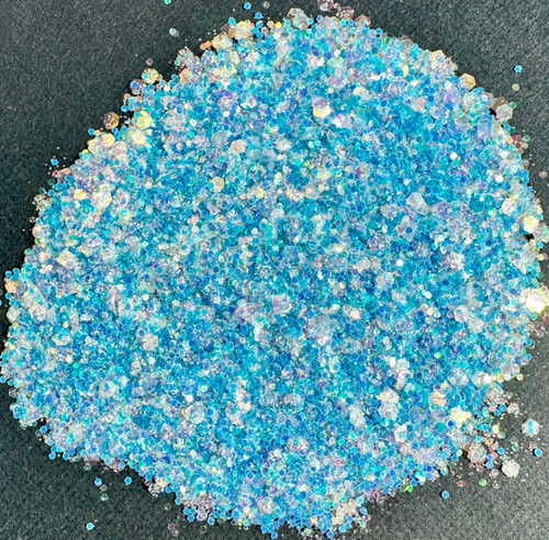 'Glowing Rain' - Glow Glitter Mix | B’s Glitter World