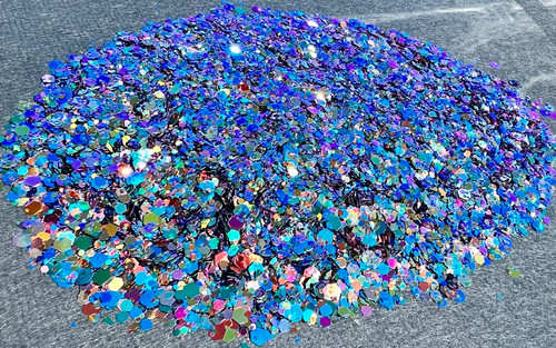 'Confetti Craze' - Colour Shift Glitter | B’s Glitter World