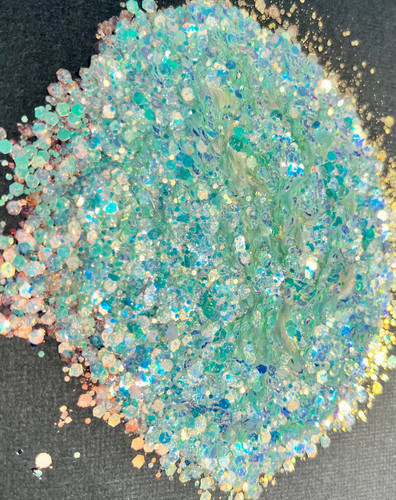 'Glowing Liz' - Glow Glitter Mix | B’s Glitter World