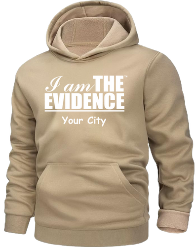 REP YO' CITY! HOODIE - TAN | She Do Graphics