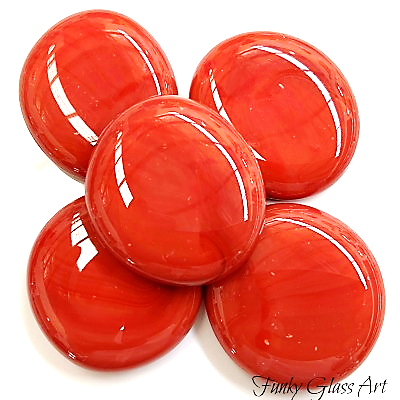 XXL Glass Gems -Red | FUNKY GLASS ART