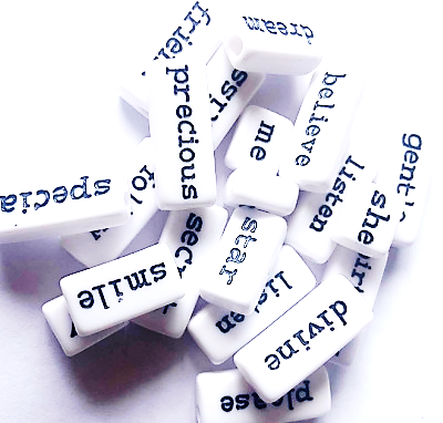 Acrylic Word Block | FUNKY GLASS ART