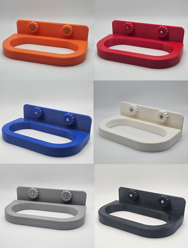 90 Degree Garbage Holder for LUND Sport Track System, 3D printed ...