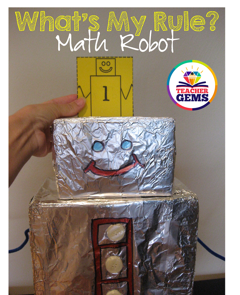 What s My Rule Math Robot What s My Rule Math Robot