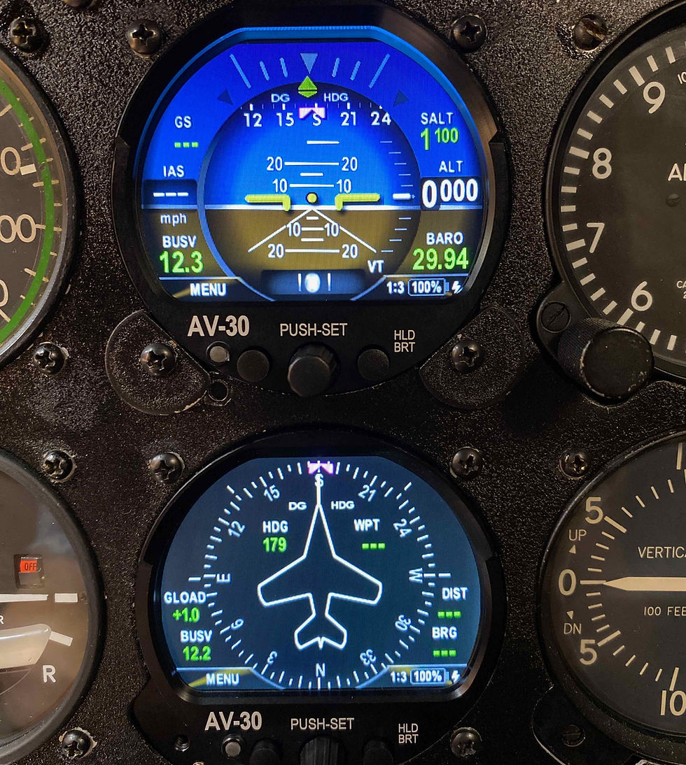 uAvionix AV-30-C STC Expanded to Include Light Twins and High-speed Pistons