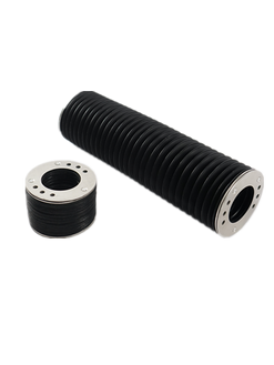 machine bellow covers | steel clad bellows