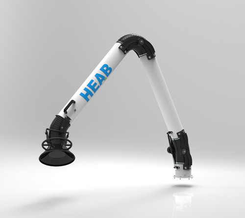 Absaugarm HASA-R, stehende Ausführung | heab2015