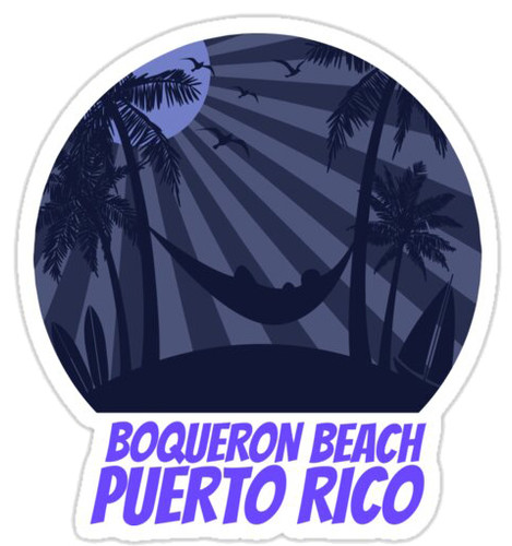 Boqueron Beach | Stickers