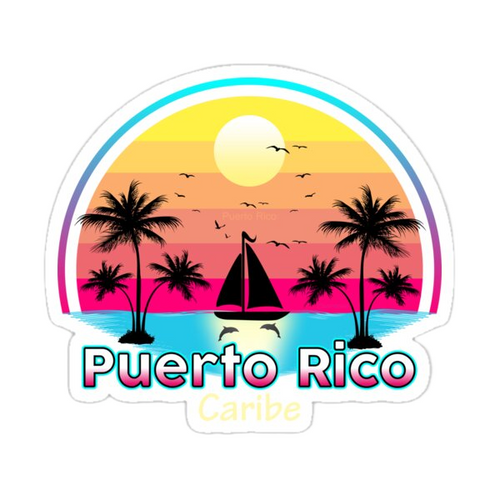 Puerto Rico Caribe | Stickers