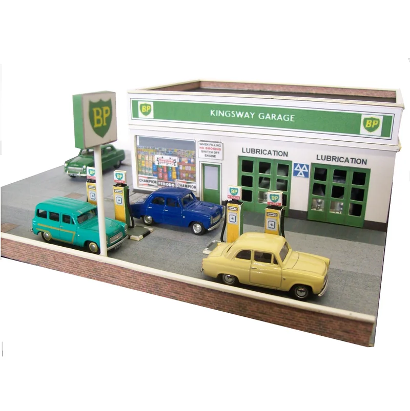 KG Kingsway Petrol Station 1/76 | Kingsway Models