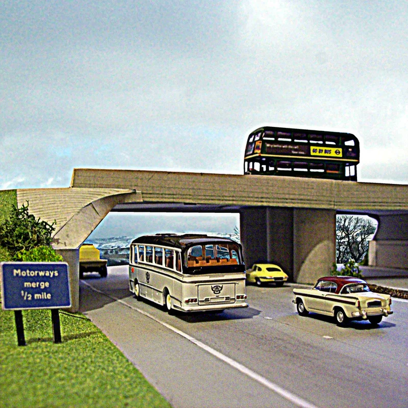 MWB Motorway bridge 1/76 | Kingsway Models