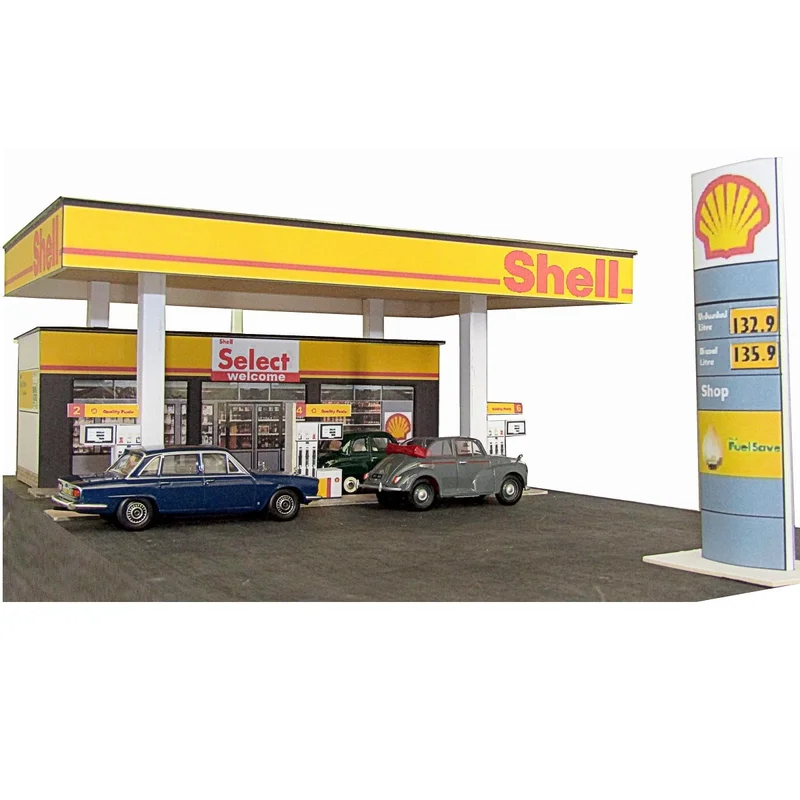 OMFS Modern Filling Station 1/43 | Kingsway Models