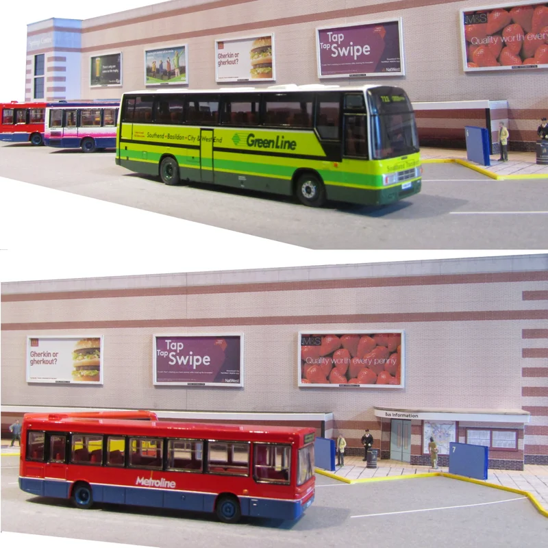 MBS Modern Bus Station 1/76 | Kingsway Models