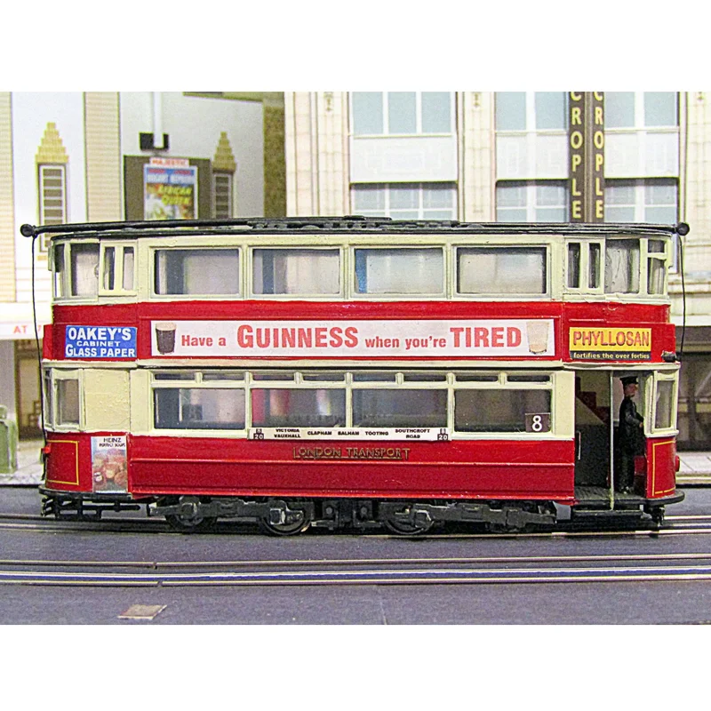 LT tram adverts 1/76 | Kingsway Models