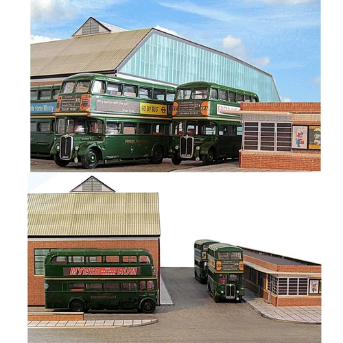 GY Grays LT country bus garage 1/76 | Kingsway Models