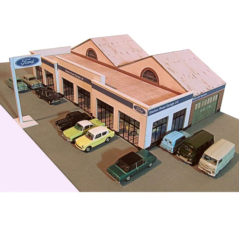 MDS Main Dealer Showroom 1/76 | Kingsway Models