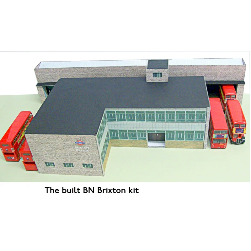 BN Brixton LT central bus garage 1/76 | Kingsway Models