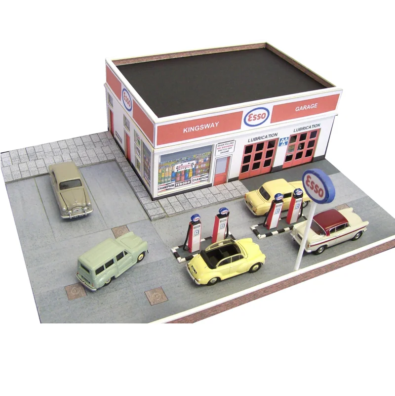 KG Kingsway Petrol Station 1/76 | Kingsway Models