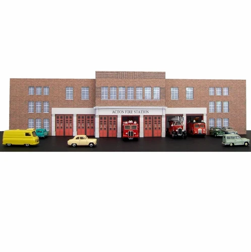 ACT Acton Fire Station 1/76 | Kingsway Models