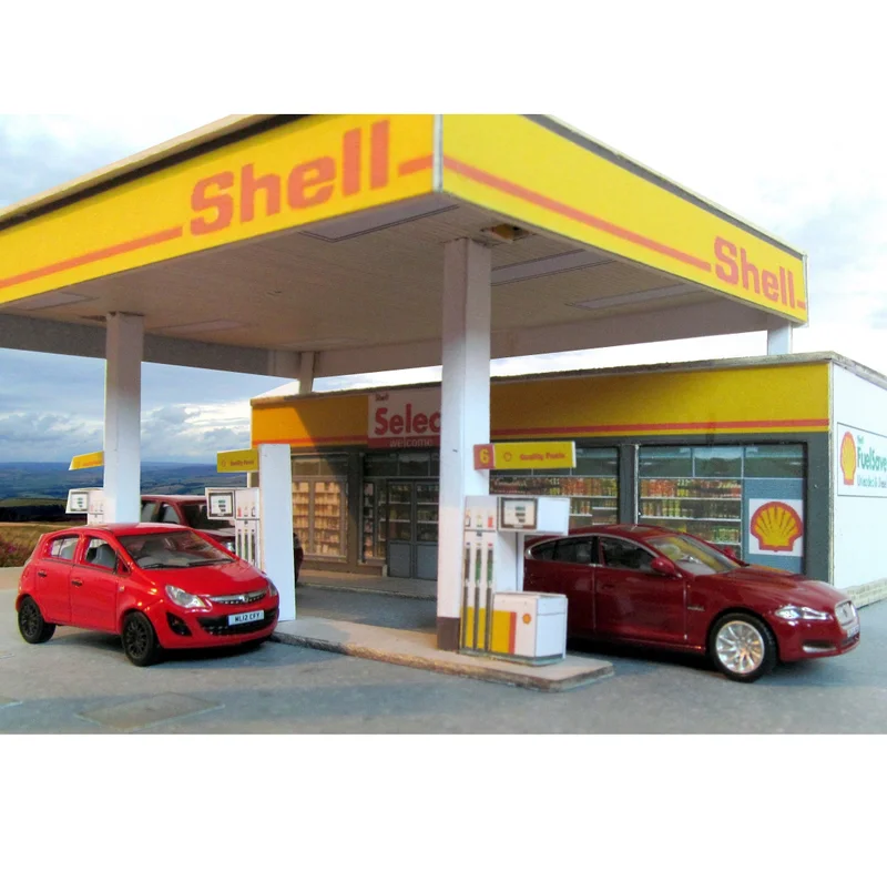 MFS Modern Filling Station 1/76 | Kingsway Models