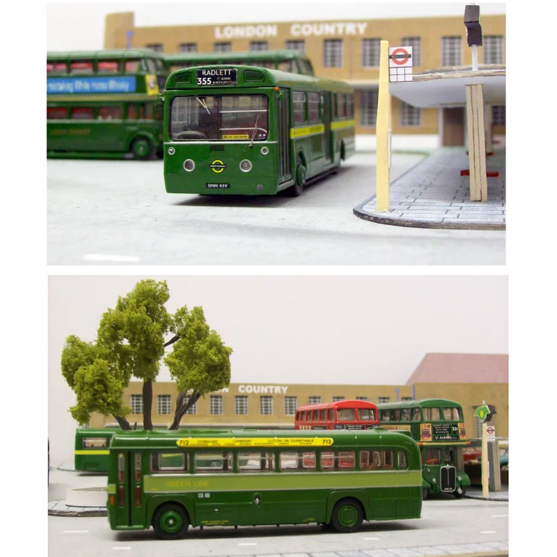 SA St Albans LT country bus garage | Kingsway Models
