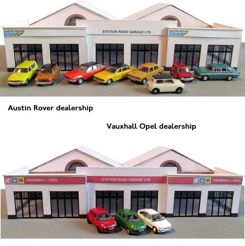 MDS Main Dealer Showroom 1/76 | Kingsway Models