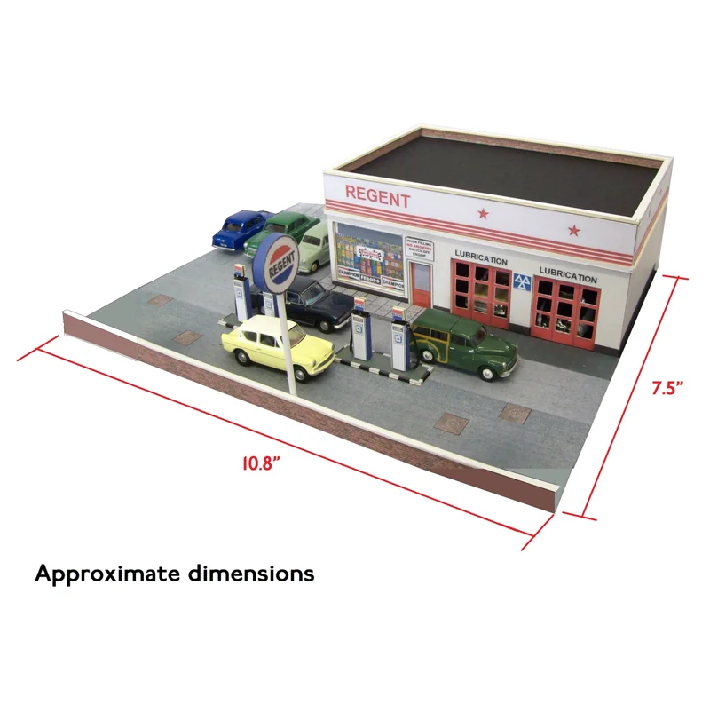 KG Kingsway Petrol Station 1/76 | Kingsway Models
