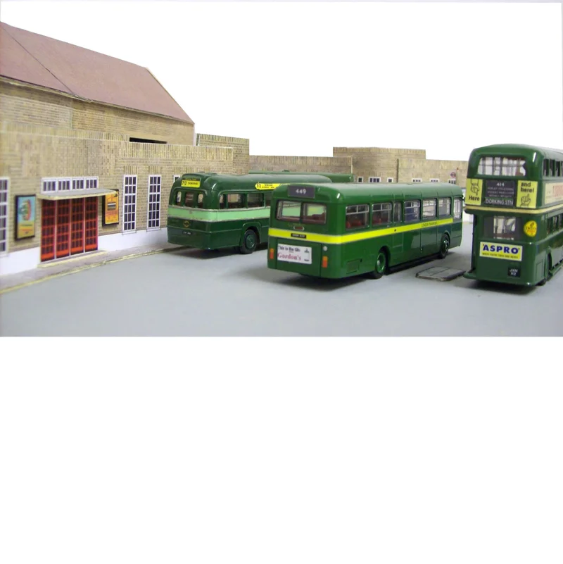 DS Dorking LT country / LCBS bus garage 1/76 | Kingsway Models
