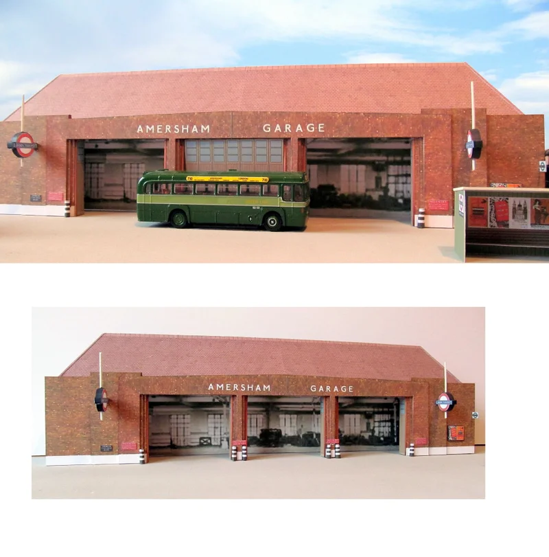MA Amersham LT country bus garage 1/76 | Kingsway Models