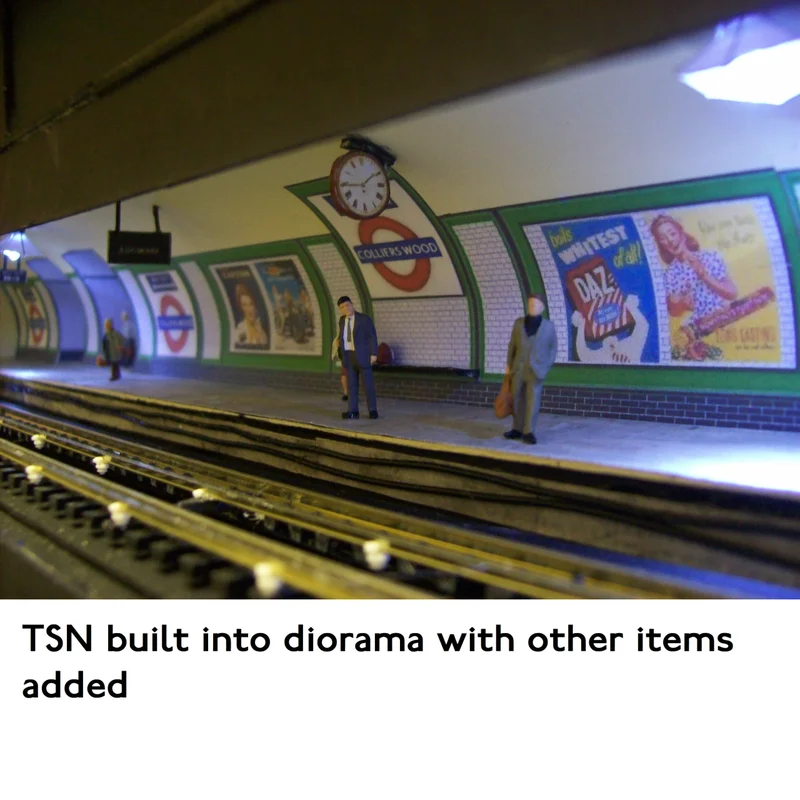 TSN Underground station tube tunnel 1/76 | Kingsway Models
