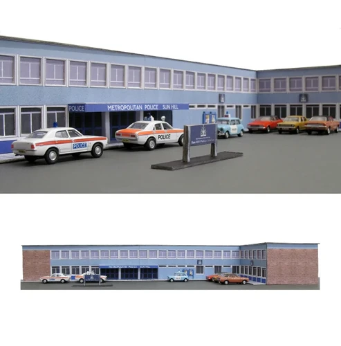 PSH Sun Hill Police Station / Hospital 1/76 | Kingsway Models