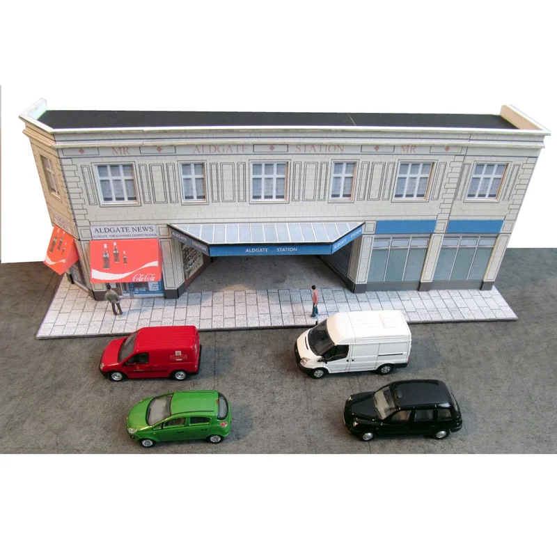 ALD Aldgate Underground Station 1/76 | Kingsway Models